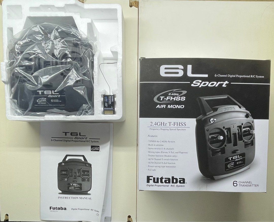 Futaba T6L Sport Rc Transmitter, Mobile Phones & Gadgets, Other Gadgets ...