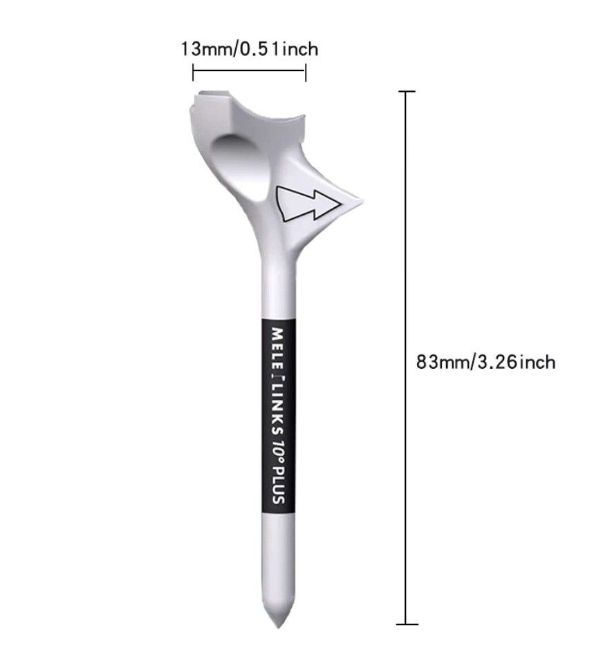 Golf Tees 10 Degree Diagonal Rhombic - 5 Pieces, Sports Equipment ...
