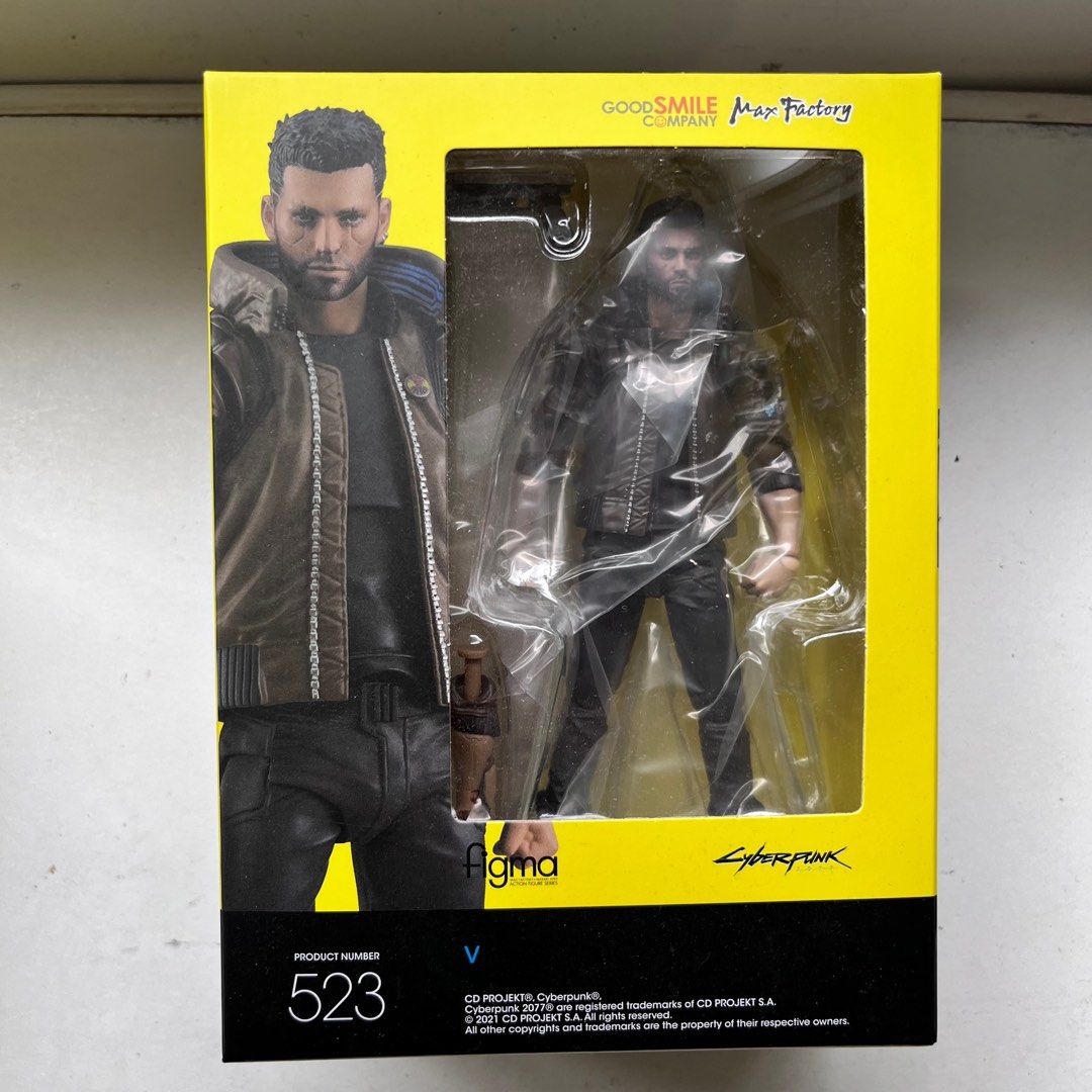 GSC Figma Cyberpunk 2077 - V and Yaiba Kusanagi (Figma 523 + Ex: Ride) As a Set, Hobbies & Toys ...