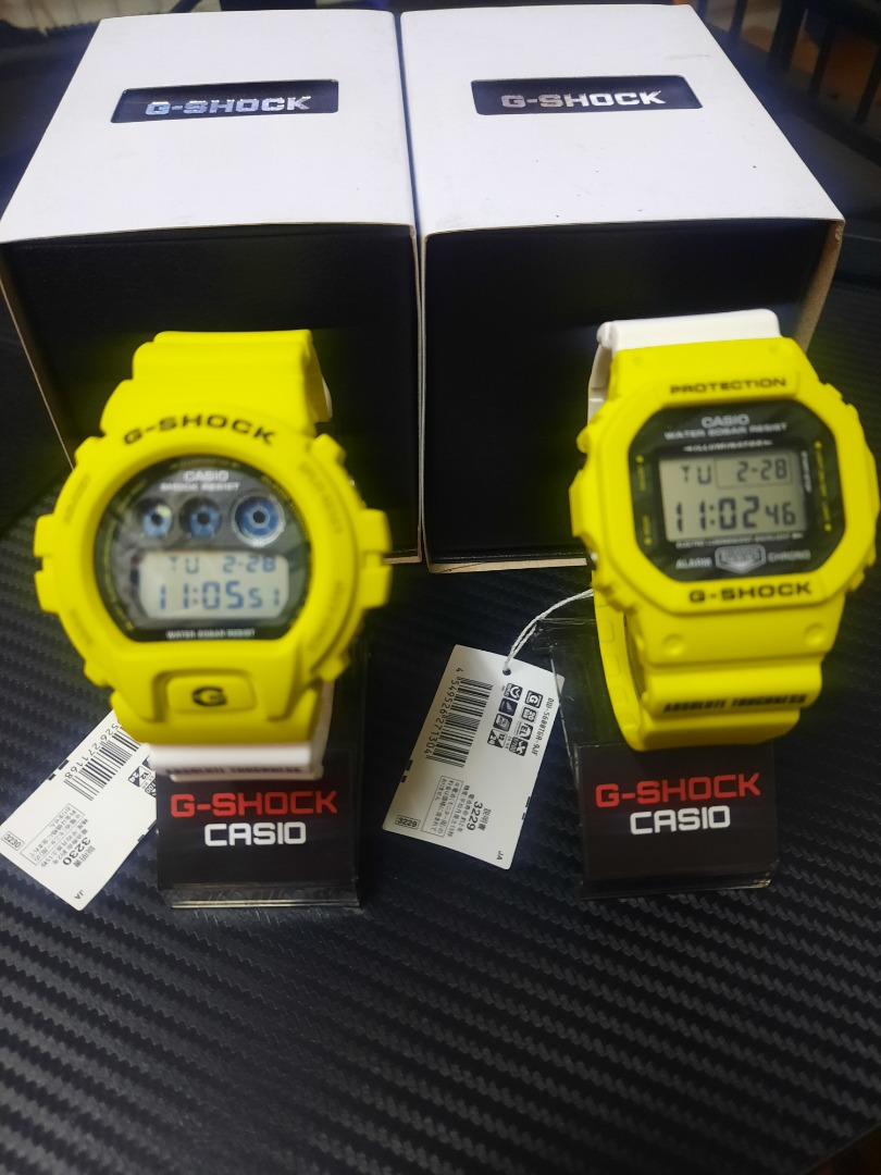 GSHOCK Lighting Yellow Series, Men's Fashion, Watches & Accessories ...