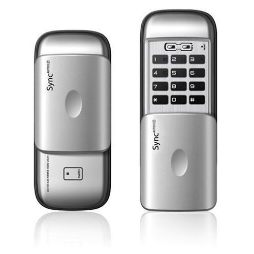 H Gang Glass Door Smart Digital Lock Sync Auto II, Furniture & Home ...