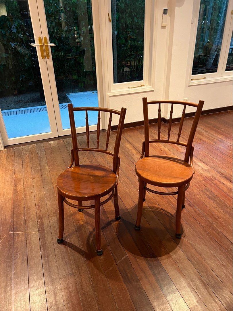Handmade solid timber dining chairs, Furniture & Home Living, Furniture ...