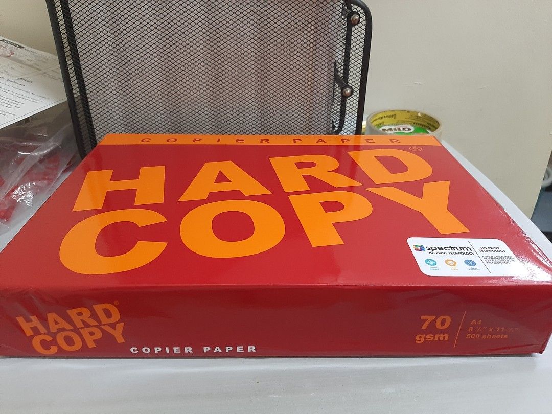 Hard Copy Bond Paper (A4), Hobbies & Toys, Stationary & Craft, Stationery & School Supplies on ...