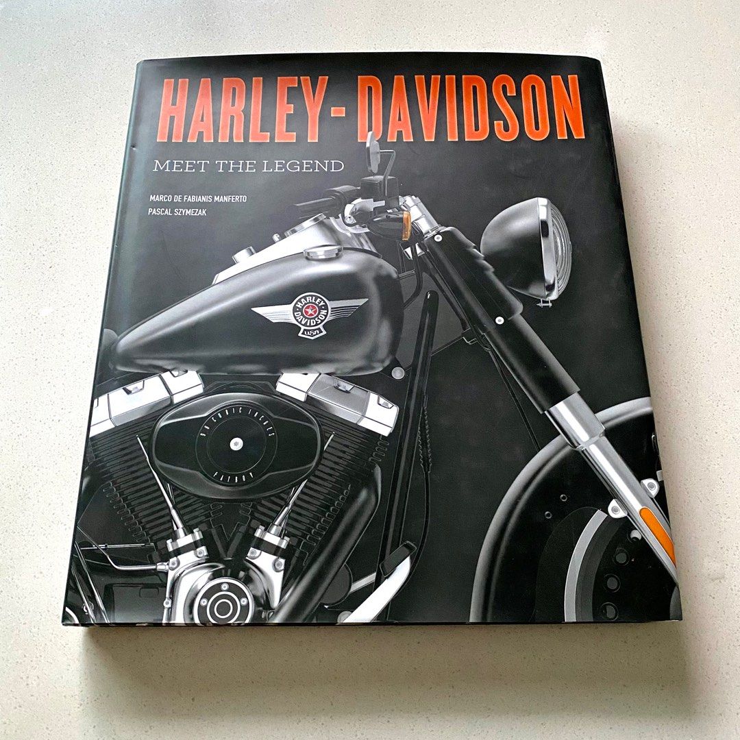 Harley-Davidson : Meet The Legend (hardcover) Book, Motorcycles ...