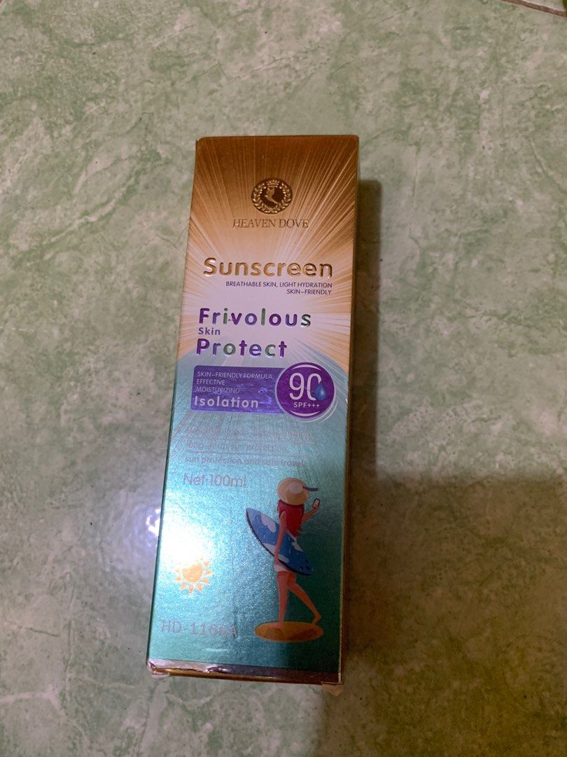 Heaven Dove Sunscreen 100mL, Beauty & Personal Care, Face, Face Care on Carousell