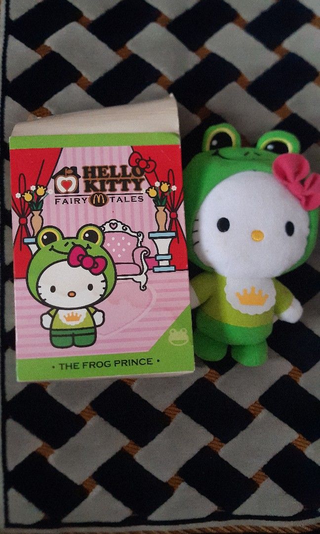 Hello kitty mcdonalds with box froggy, Hobbies & Toys, Collectibles ...