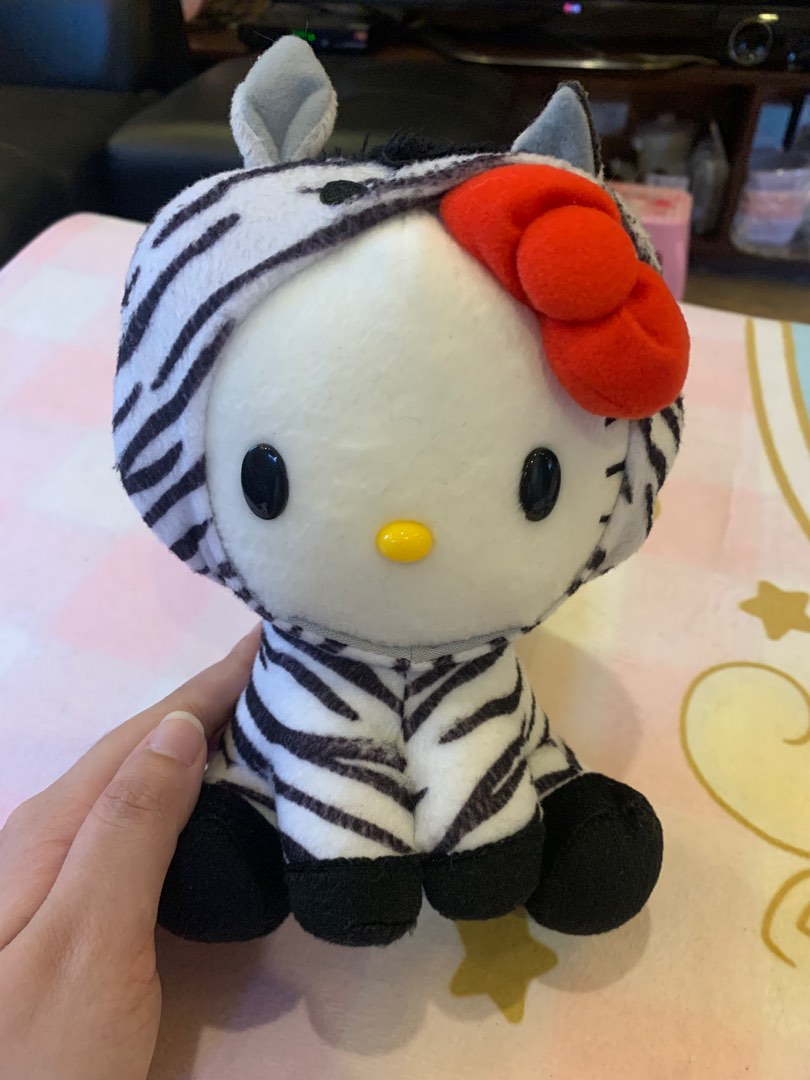 Hello Kitty Zebra Suit Plush on Carousell