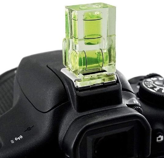 Hot Shoe Spirit Level Mount for DSLR Camera, Photography, Photography ...