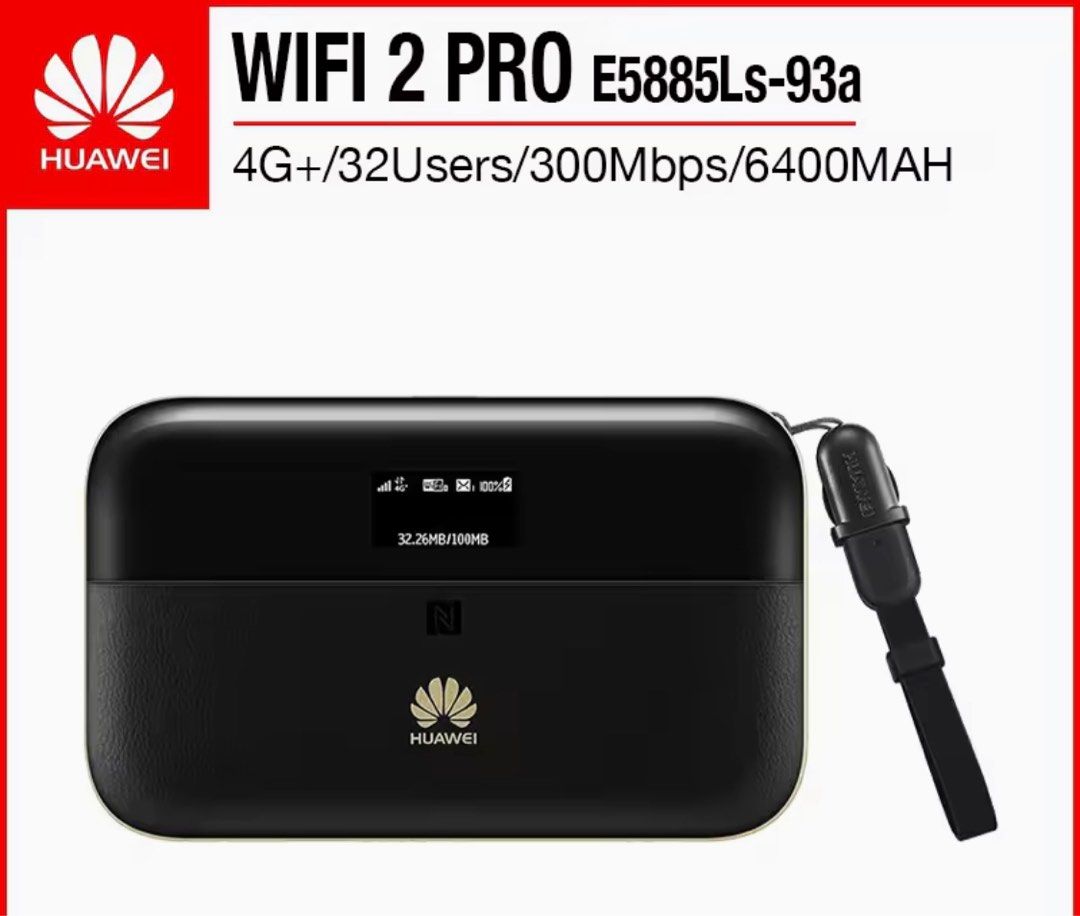 Huawei pocket wifi pro 2 powerbank wireless router, Mobile Phones ...
