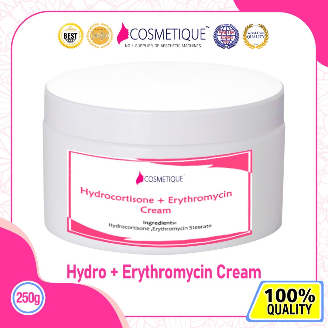 Hydrocortisone with Erythromycin Cream 250g, Beauty & Personal Care ...