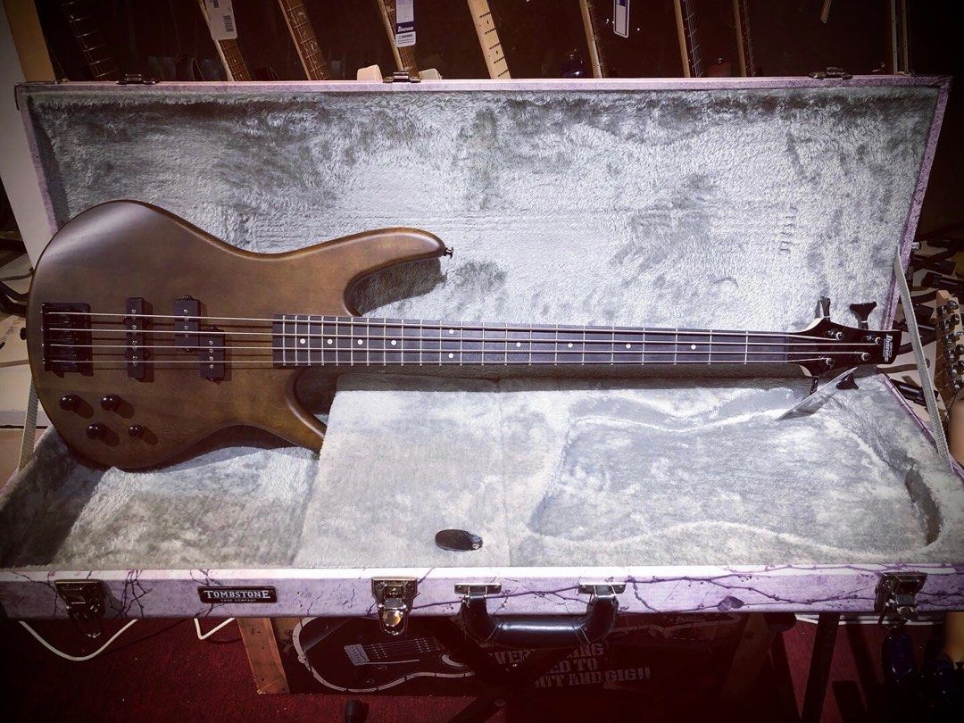 IBANEZ GSR SERIES GSR200B WNF 4 STRING BASS GUITAR WITH MAHOGANY BODY ...
