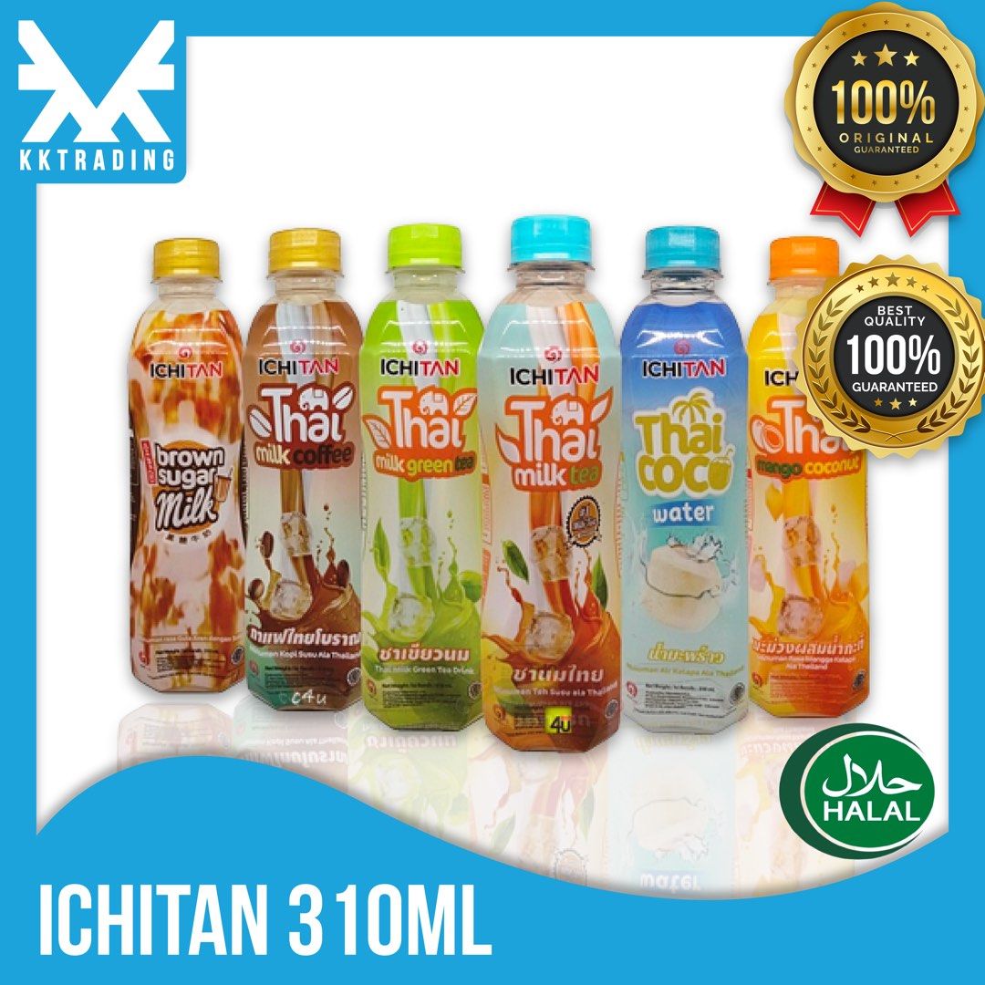 ICHITAN MILK TEA 350ML, Food & Drinks, Other Food & Drinks on Carousell