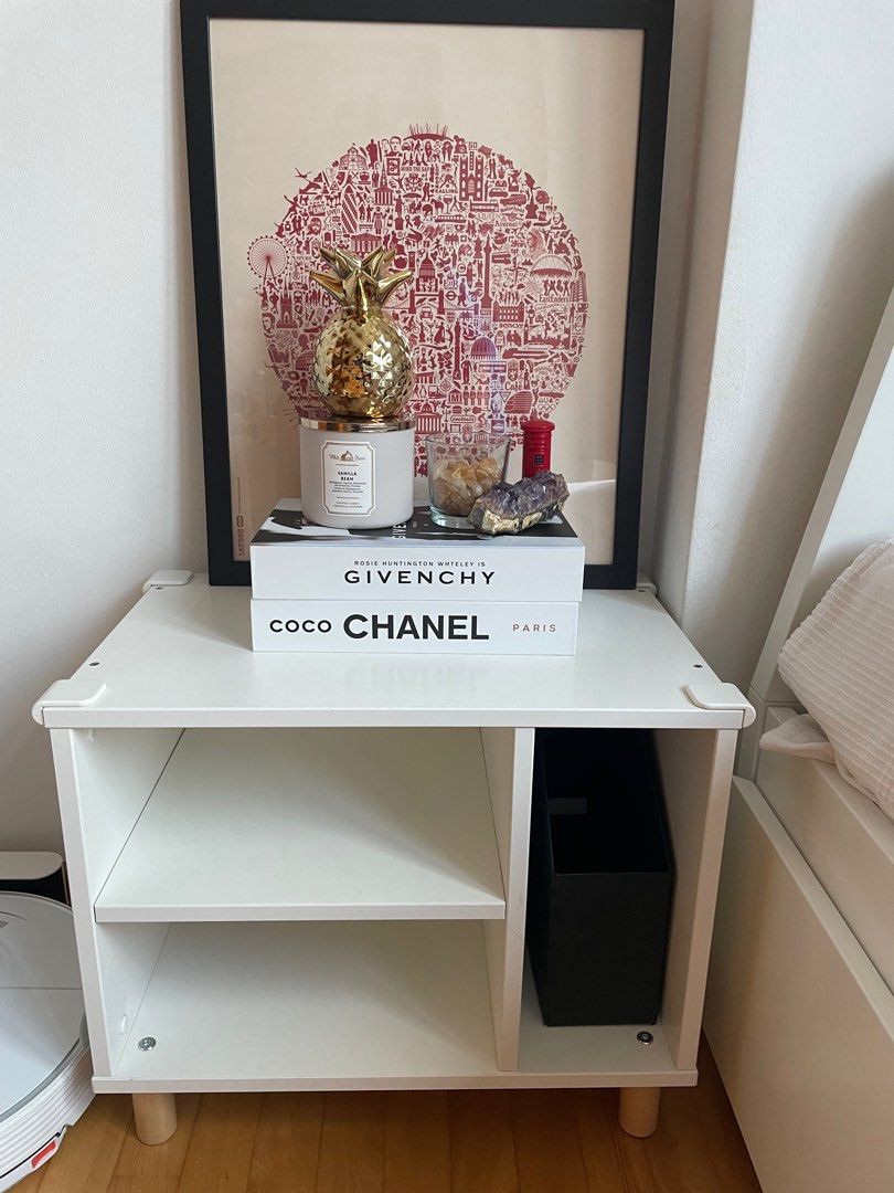 Ikea Smussla Side table With storage, Furniture & Home Living ...