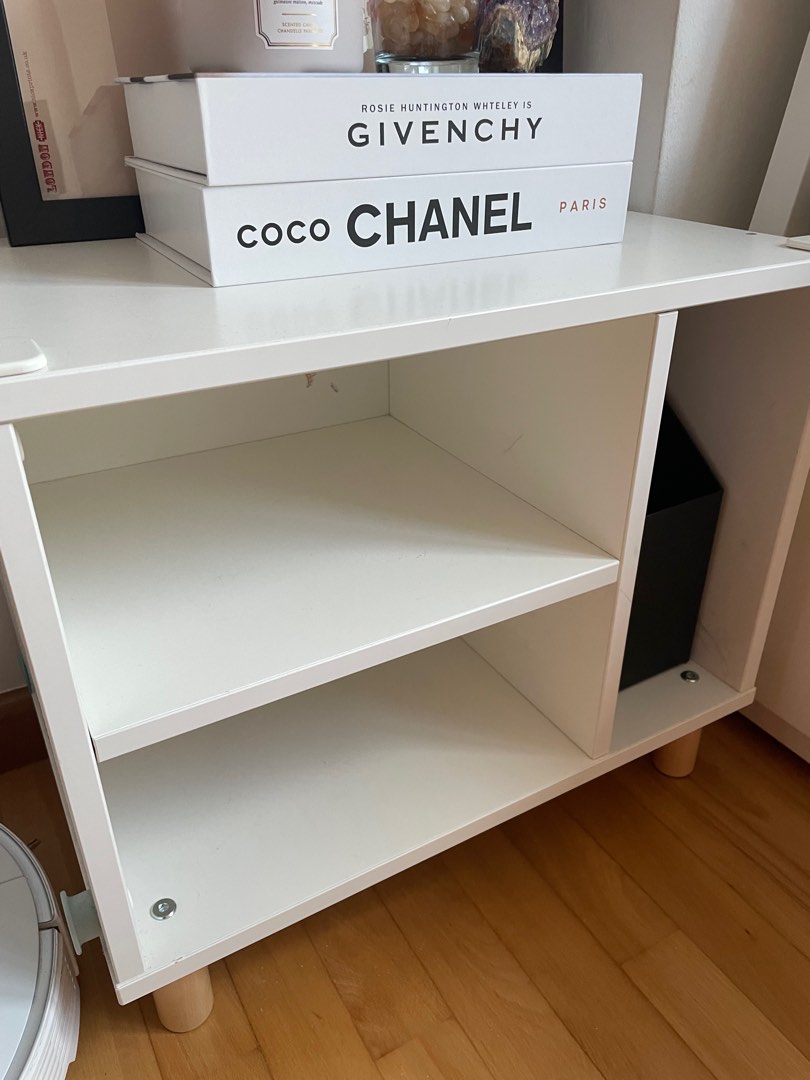 Ikea Smussla Side table With storage, Furniture & Home Living ...