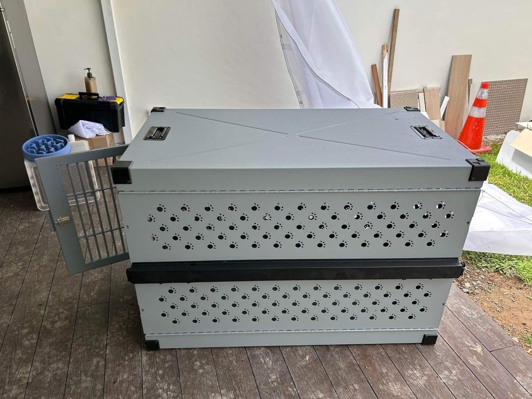 Impact High Anxiety 48" XL Extra Large Dog Crate Kennel, Pet Supplies ...