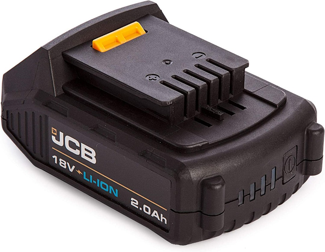 JCB - 18V 2.0ah Battery - LED Charge Indicator Present on Battery Pack ...