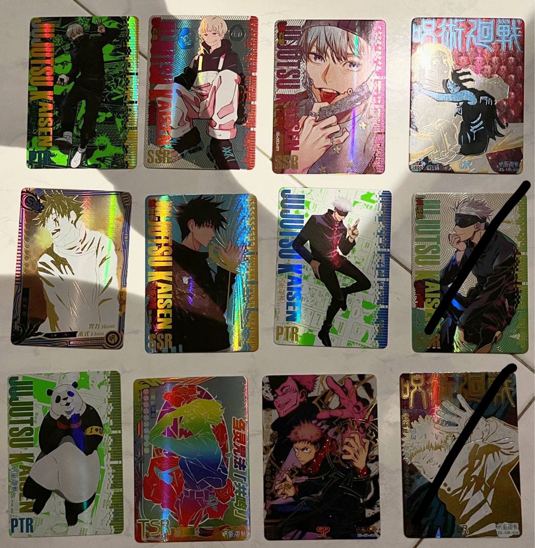 Jujutsu Kaisen Cards, Hobbies & Toys, Memorabilia & Collectibles, J-pop ...