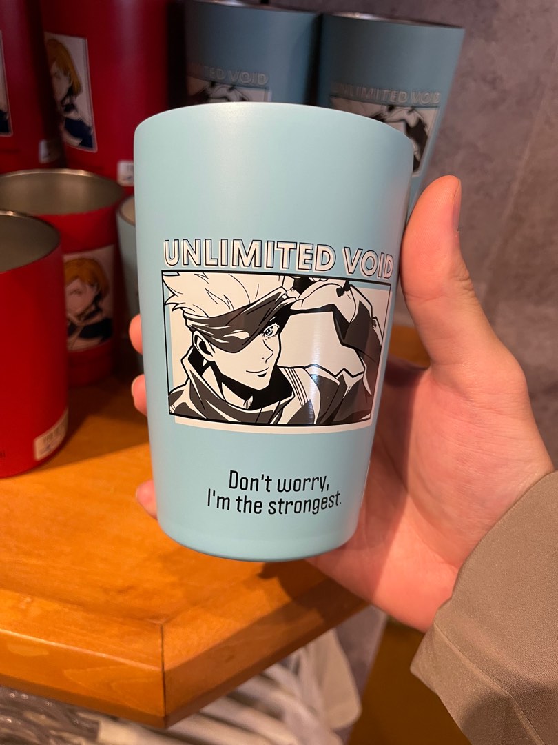 Jujutsu Kaisen limited edition USJ metal cups, Hobbies & Toys ...