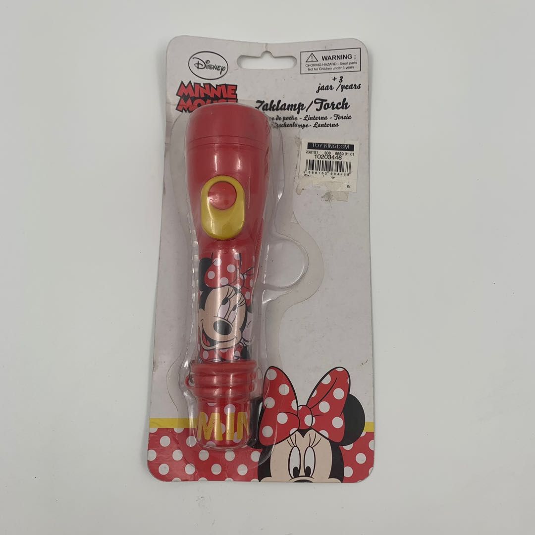 Kids Flashlight (Spongebob, Toy Story and Minnie Mouse) on Carousell