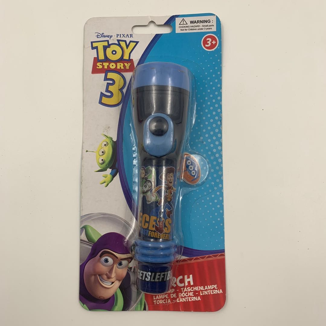 Kids Flashlight (Spongebob, Toy Story and Minnie Mouse) on Carousell