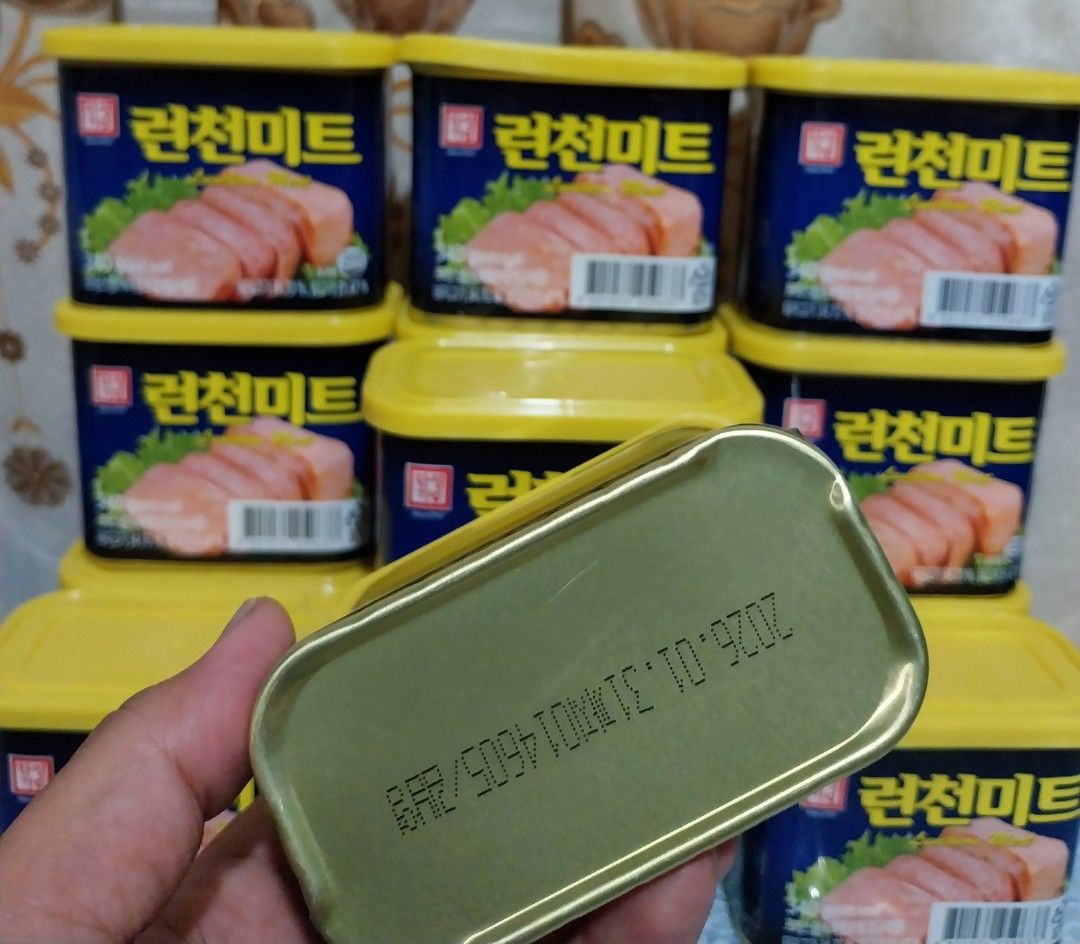 Korean luncheon meat (Spam), Food & Drinks, Packaged & Instant Food on ...