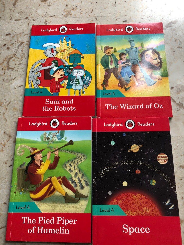 Ladybird Readers Level 4, Hobbies & Toys, Books & Magazines, Children's Books on Carousell