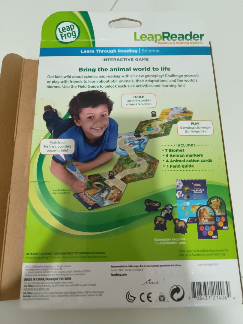 Leapfrog leapreader leap reader set, Hobbies & Toys, Books & Magazines ...