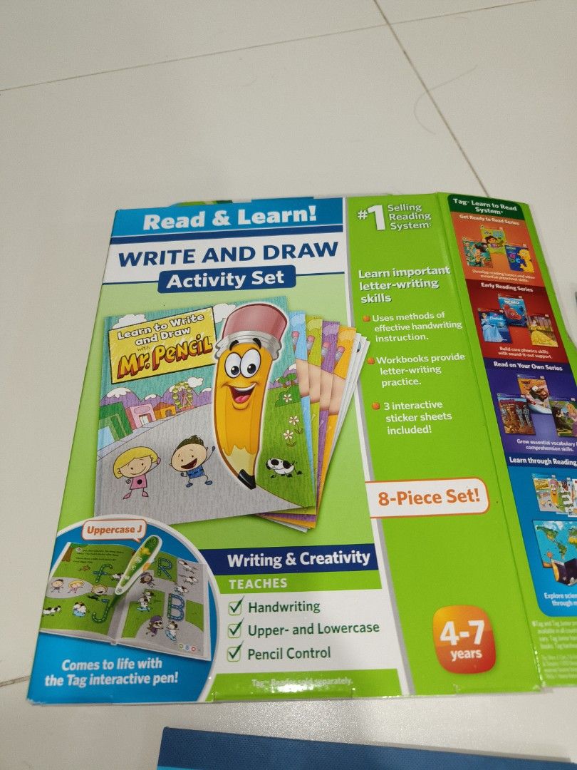 Leapfrog leapreader leap reader set, Hobbies & Toys, Books & Magazines ...