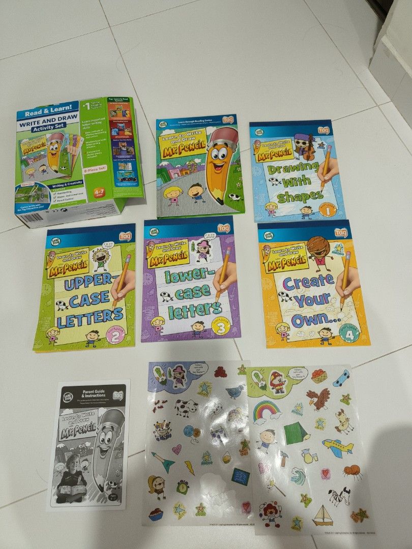 Leapfrog leapreader leap reader set, Hobbies & Toys, Books & Magazines ...
