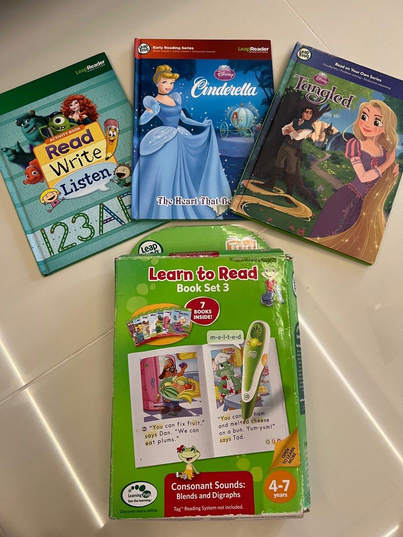 LeapFrog LeapReader Tag Reading System Books, Hobbies & Toys, Books ...