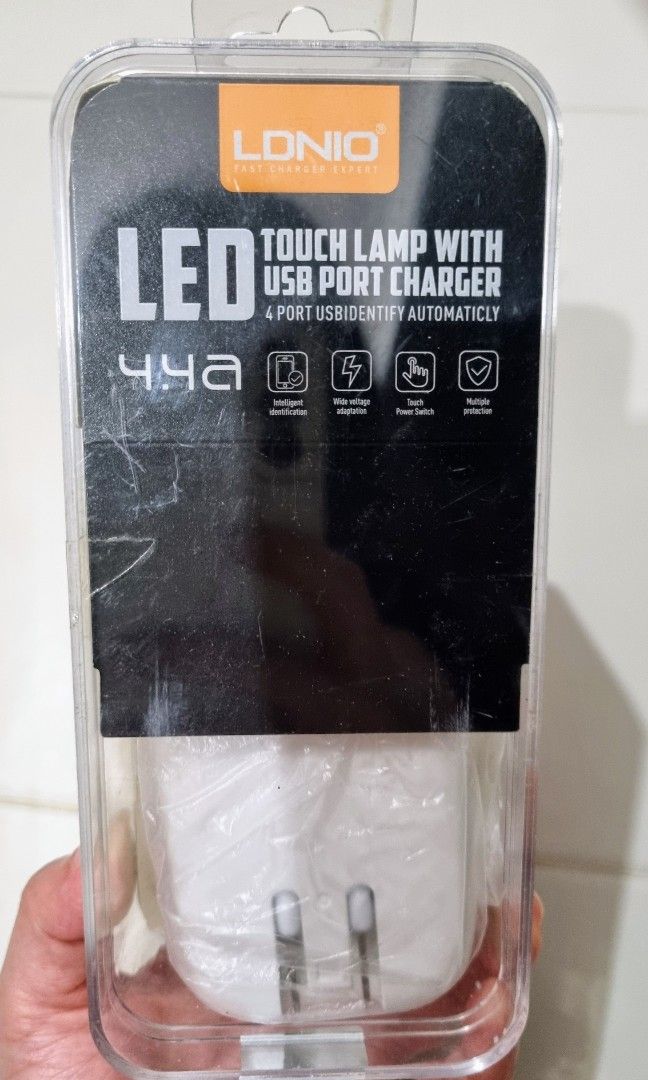 LED Touch Lamp with USB port charger, Computers & Tech, Parts ...
