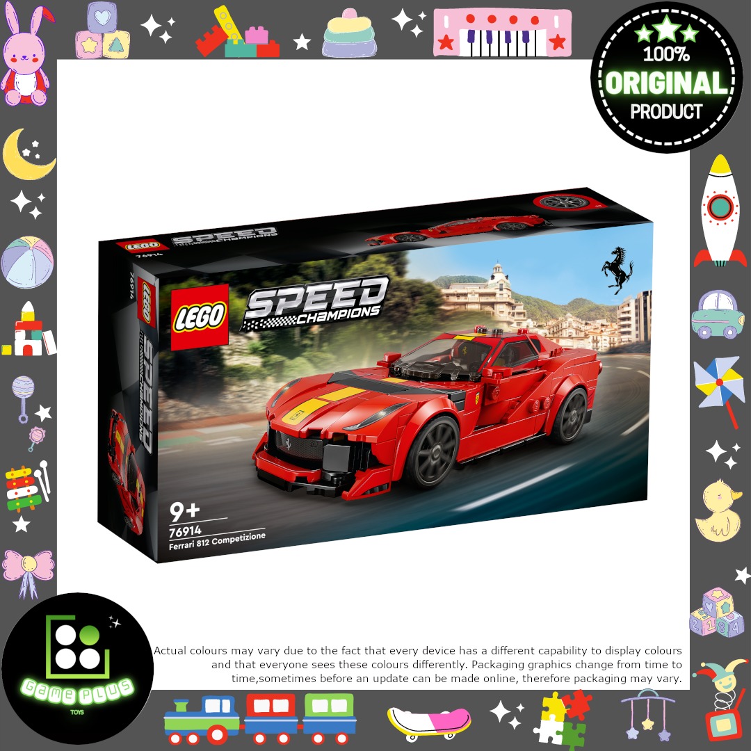 LEGO Speed Champions 76914 Ferrari 812 Competizione, Hobbies & Toys ...