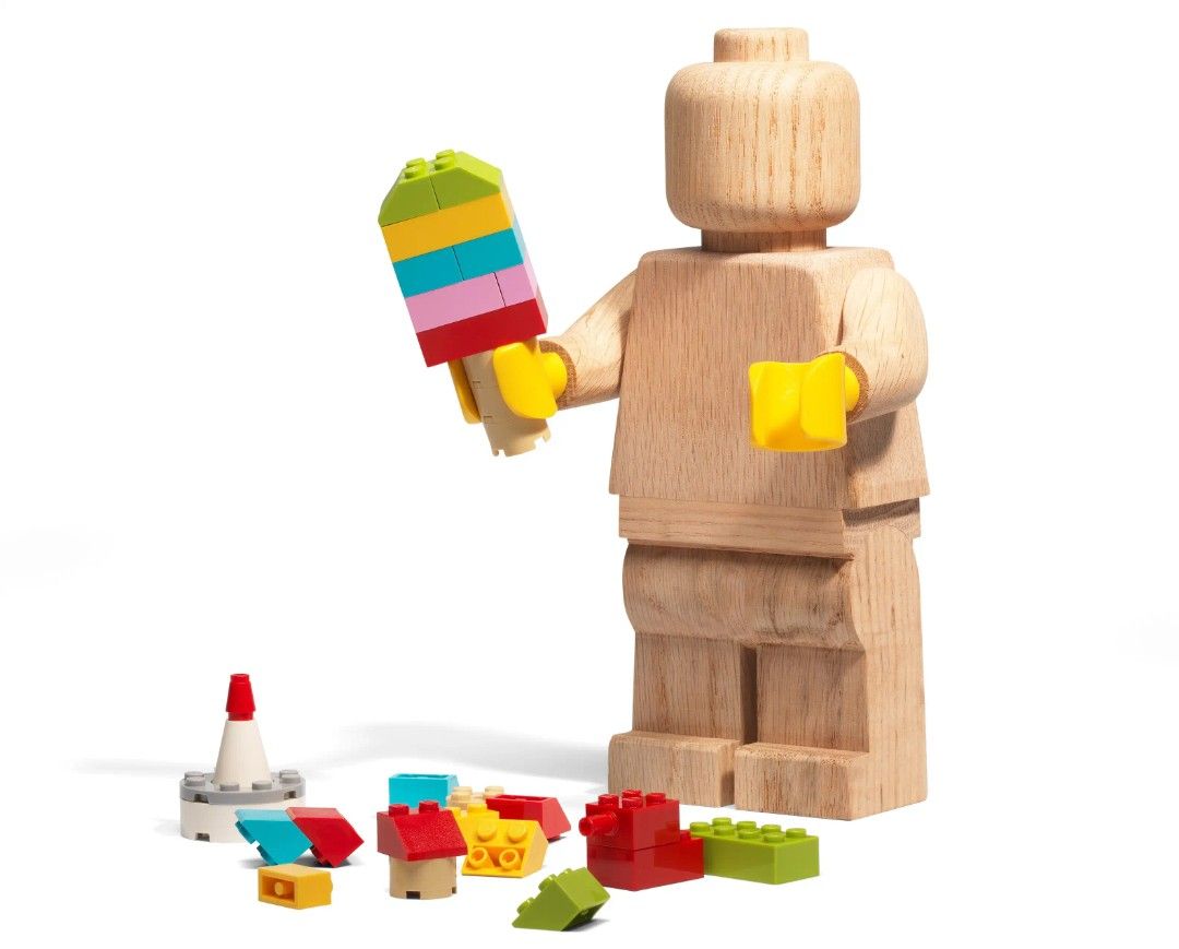 Lego Wooden Minifigure #5007523, Hobbies & Toys, Toys & Games on Carousell