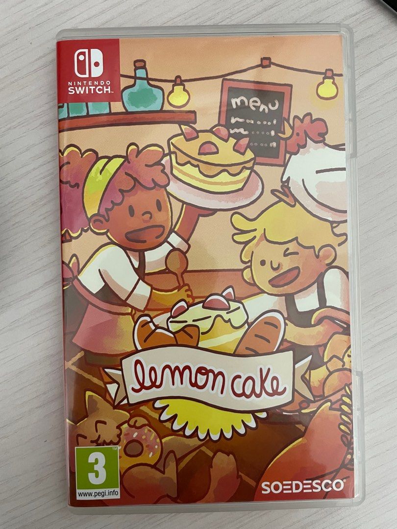 Lemon Cake Nintendo Switch, Video Gaming, Video Games, Nintendo on ...