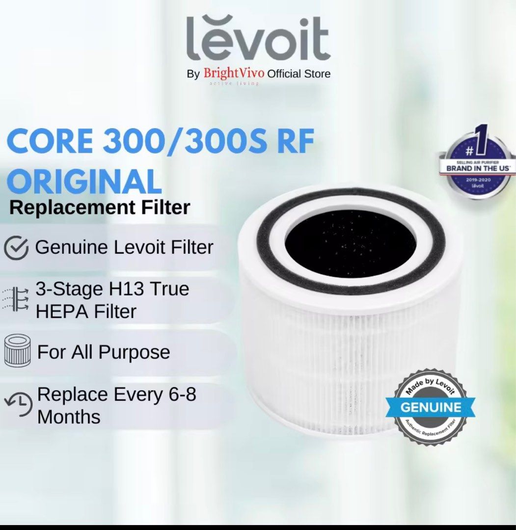 Levoit core 300 filter replacement (toxin absorber/original/pet allergy ...