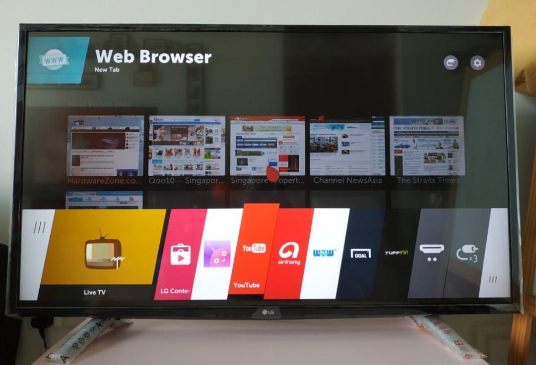 LG 49inch (Yr2016) Full HD Smart Digital LED TV - Free Delivery (photo ...