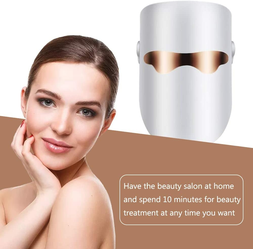 Light Therapy Acne Treatment, LED Mask, Light Therapy Acne Mask ...