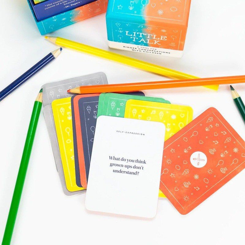 Little Talk - Conversation Card Deck by BestSelf Gard Game Party Family ...