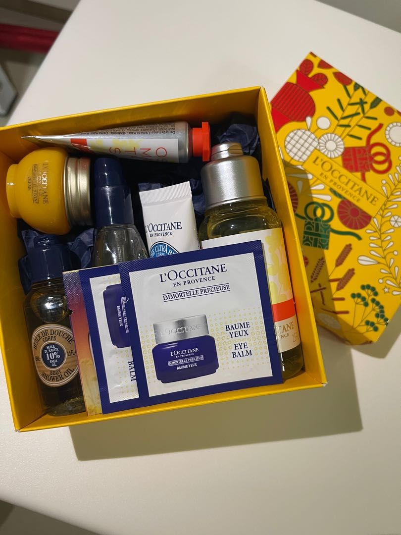 Loccitance gift set, Beauty & Personal Care, Bath & Body, Body Care on ...