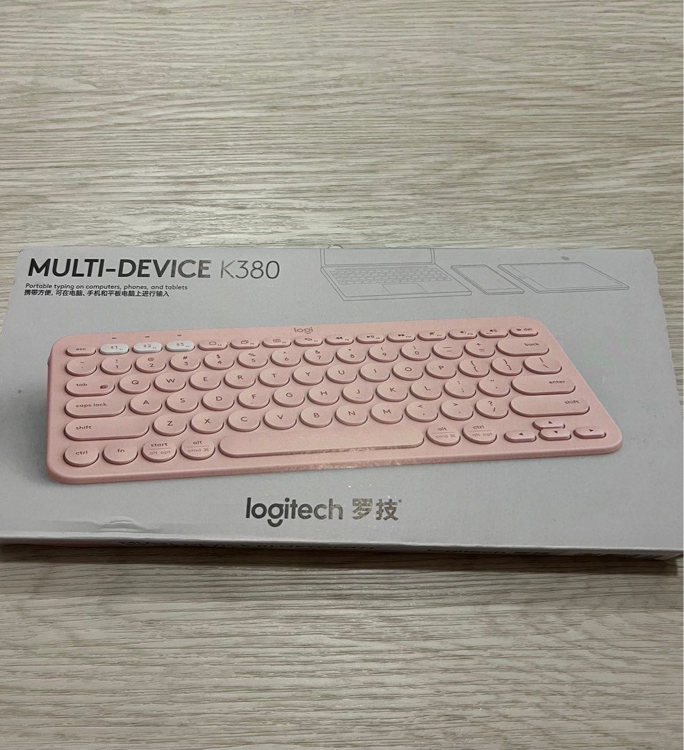 Logitech K380 Multi-Device Bluetooth Keyboard (logitech keyboard ...