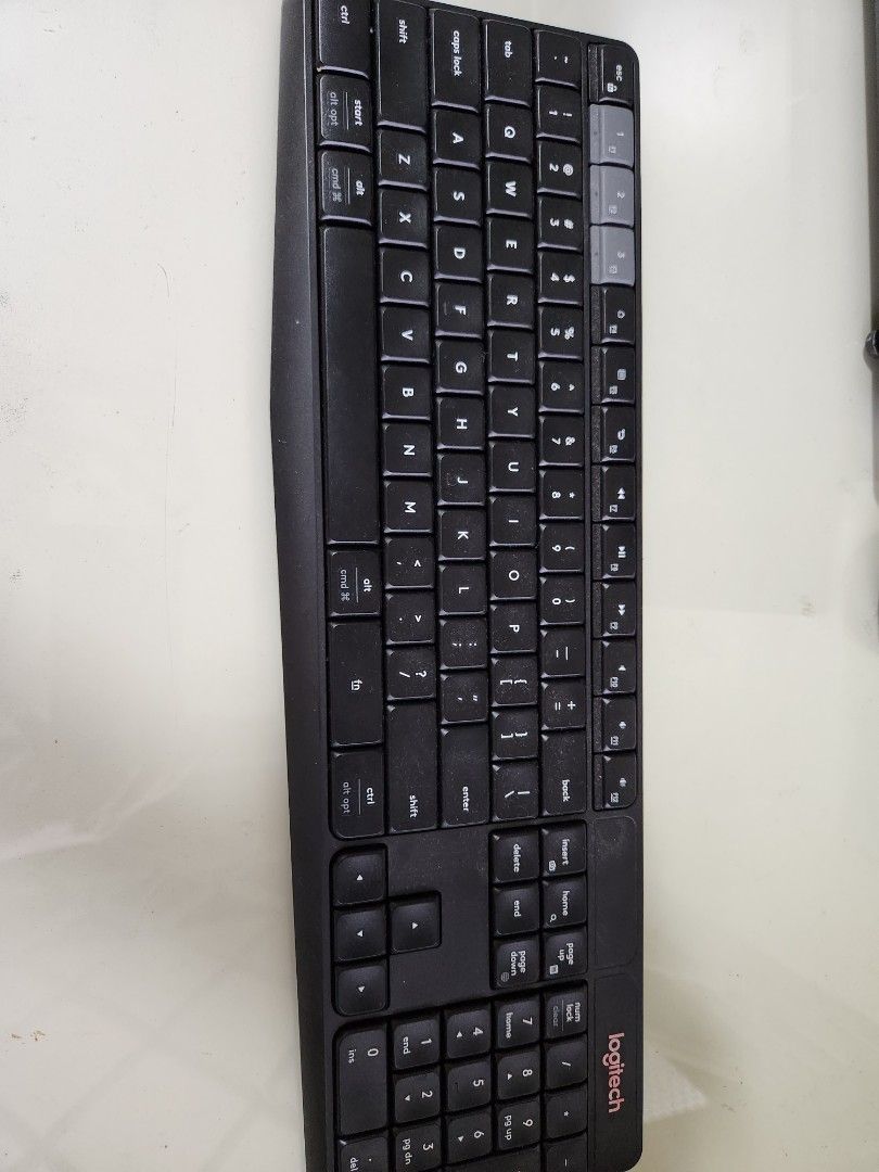 Logitech Wireless Keyboard Computers Tech Parts Accessories Computer Keyboard On Carousell