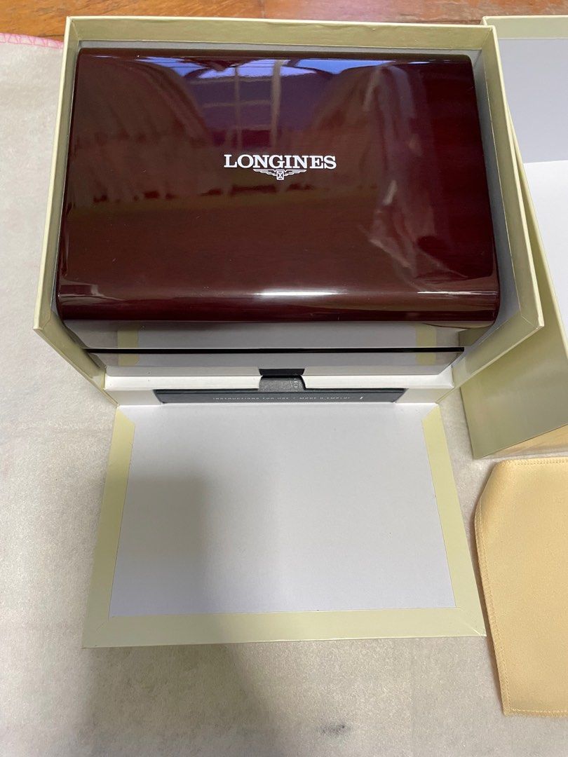 LONGINES ORIGINAL ROSEWOOD BOX, Luxury, Watches on Carousell