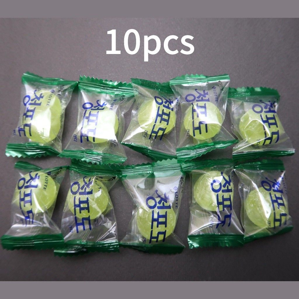 [Lotte] Green Grape Candy / Fruit Flavor Sweets / Mix with Soju Candy ...