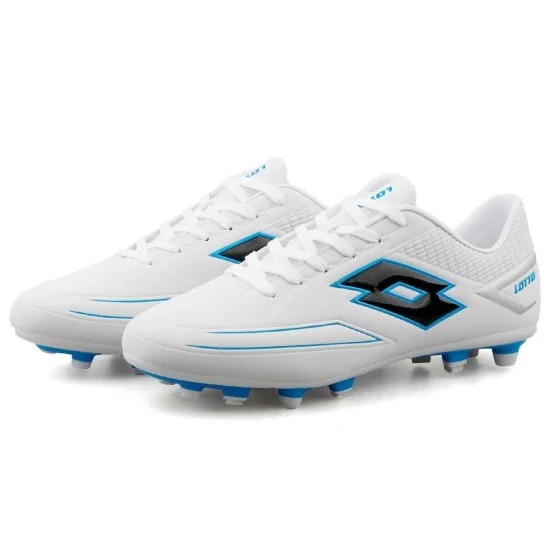 Lotto Spirit FG Soccer Boots (Blue/White), Sports Equipment, Sports ...