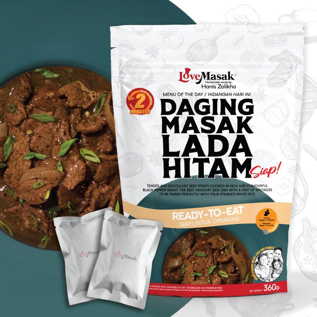 LoveMasak by Hanis Zalikha MyLoveMasak Ready-to-Eat RTE Meals MRE My ...