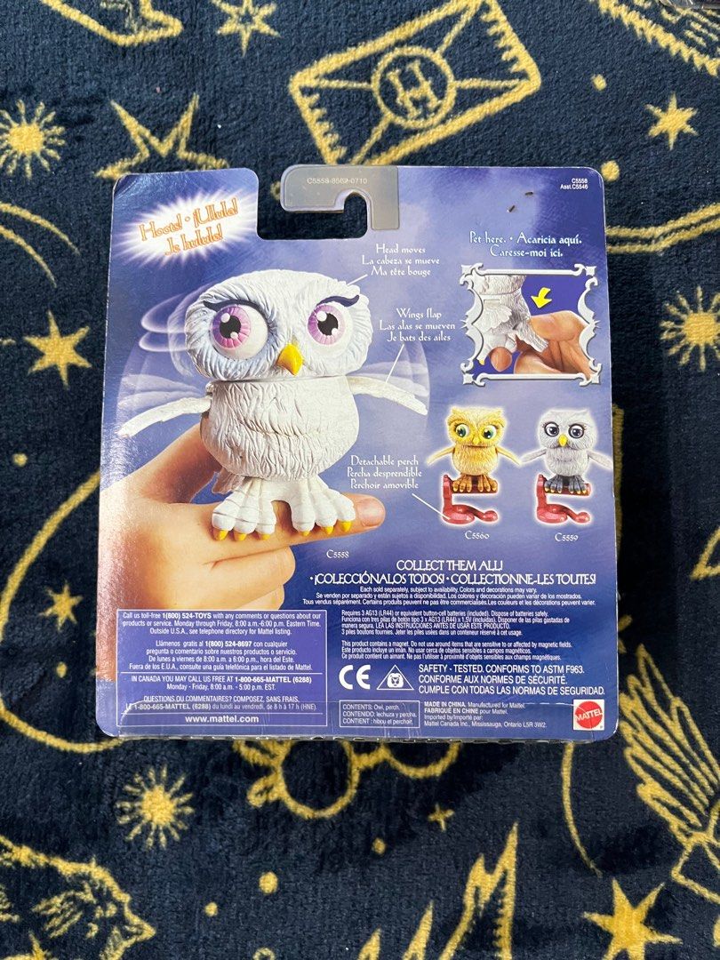 Mattel Snowy Owl - Harry Potter, Hobbies & Toys, Collectibles ...