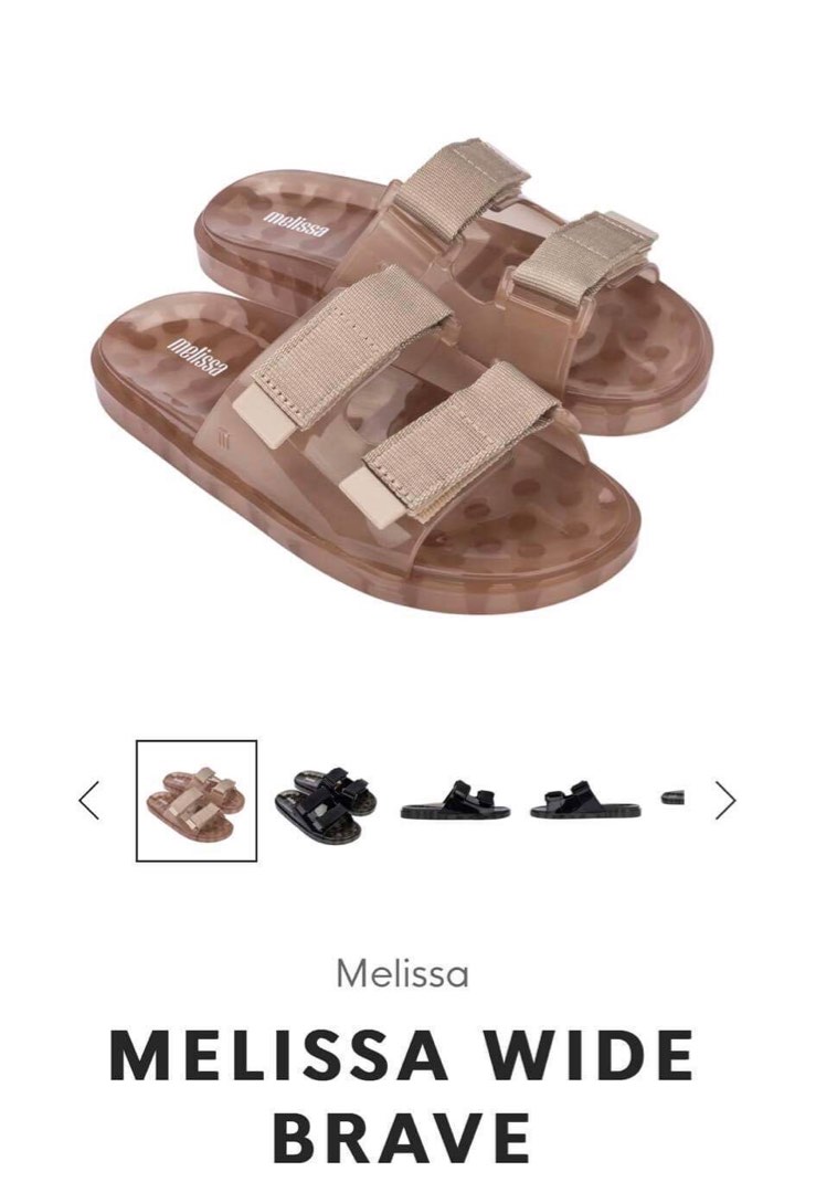 Melissa wide brave, Women's Fashion, Footwear, Flats & Sandals on Carousell