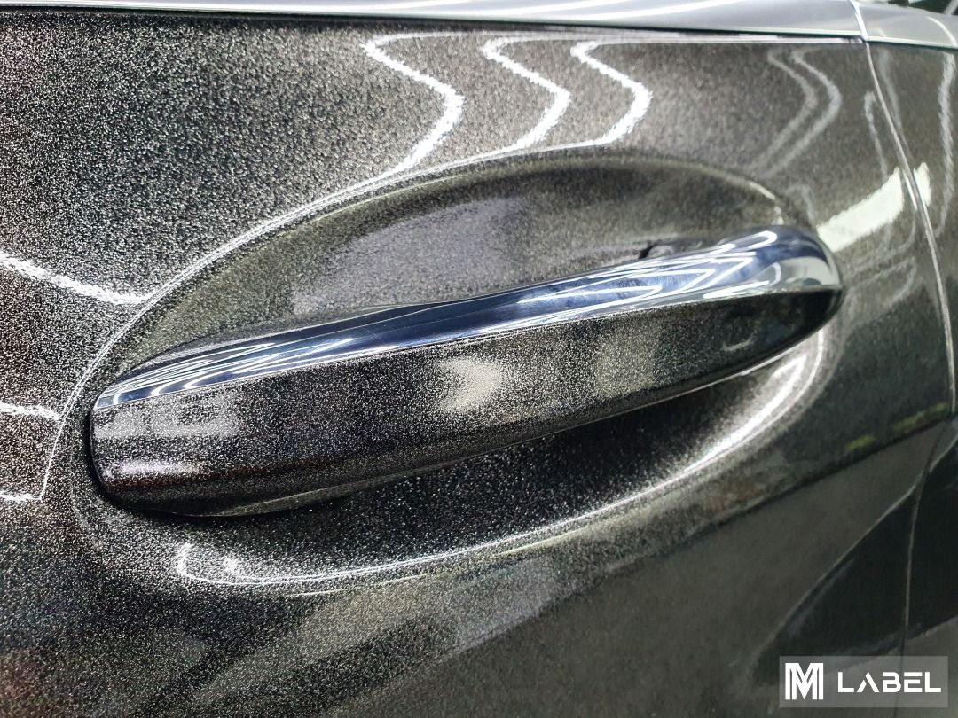 Mercedes Benz GLC 300 Full Vinyl Wrap - Sparkling Diamond Grey, Car ...