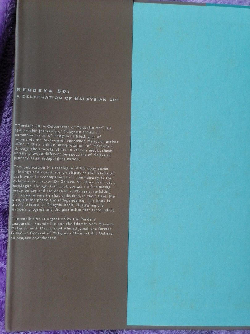 Merdeka 50 a celebration of malaysian art zakaria ali, Hobbies & Toys ...