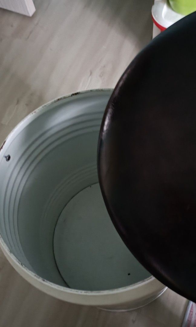 Metal Stool with Storage, Furniture & Home Living, Home Improvement ...